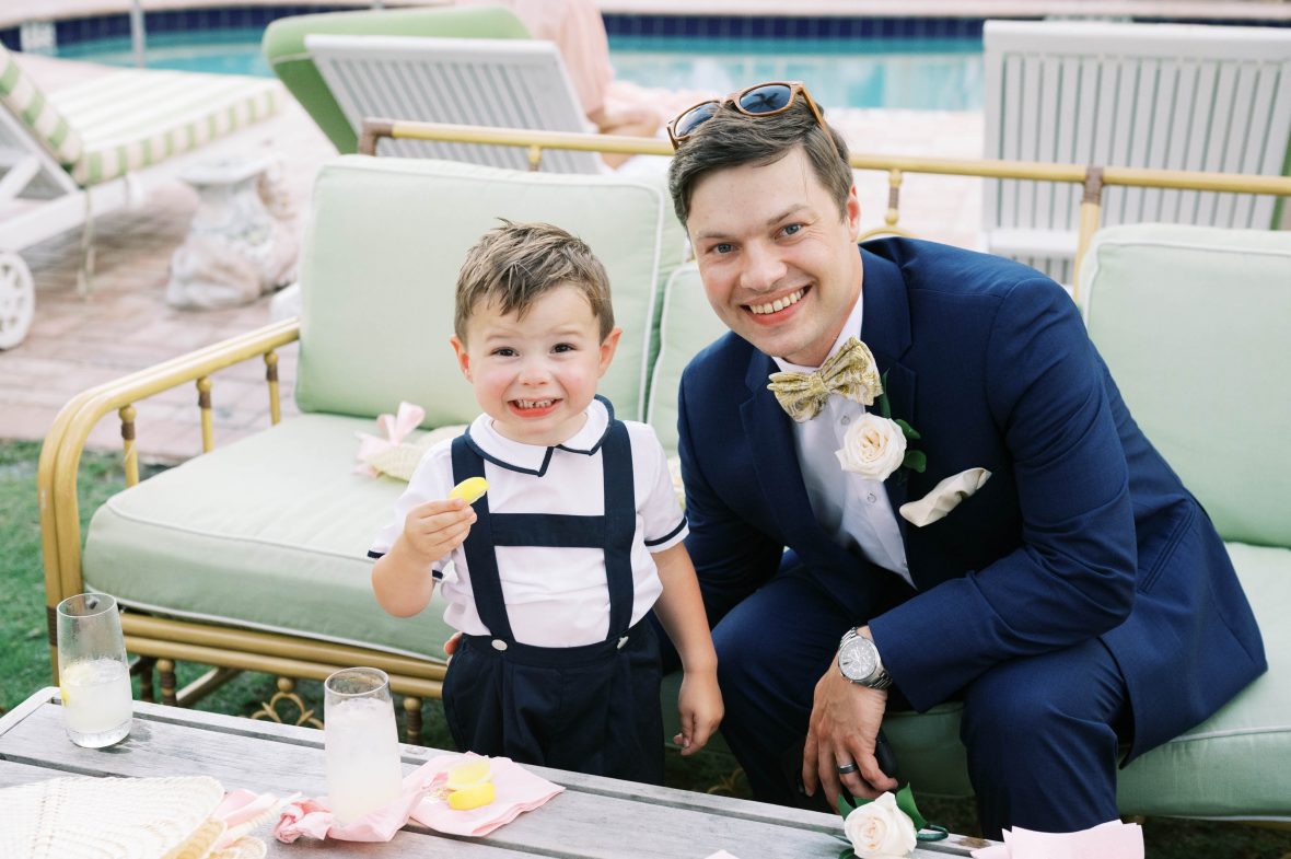 Our Cocktail Hour Poolside at The Colony Palm Beach - Wedding Blog No ...