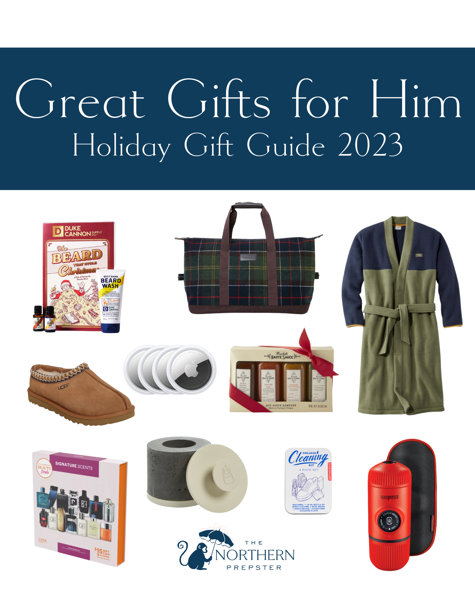 Great Gifts for Him - Holiday Gift Guide 2023 – The Northern Prepster