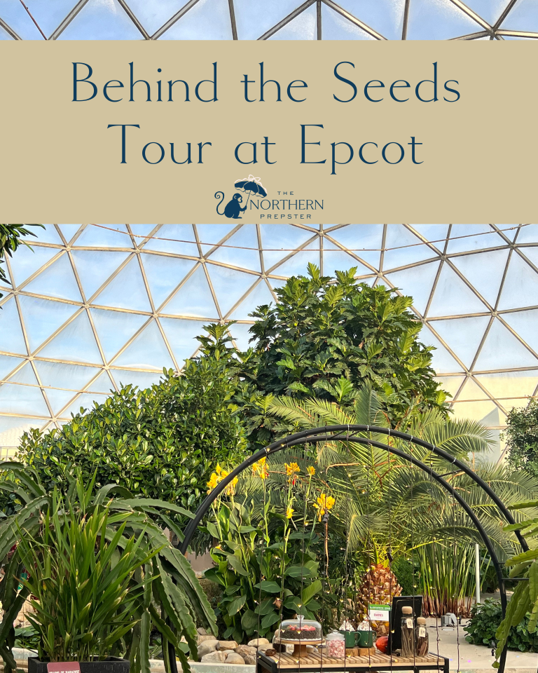 We Did Disney World's Behind The Seeds Tour - Epcot's Affordable BTS ...