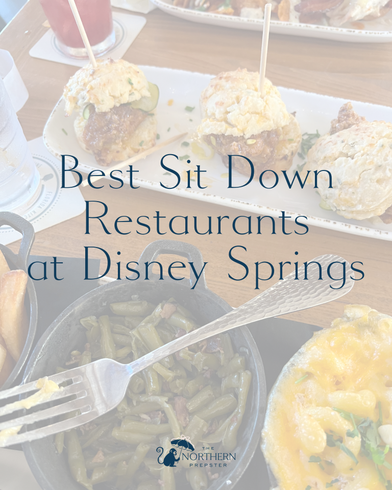 Best Dining at Disney Springs - Sit-Down Service – The Northern Prepster